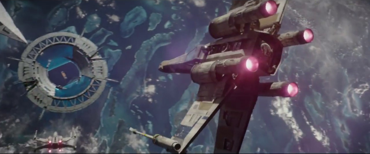 Epic X-Wing battles teased in the new footage in this new trailer for ...