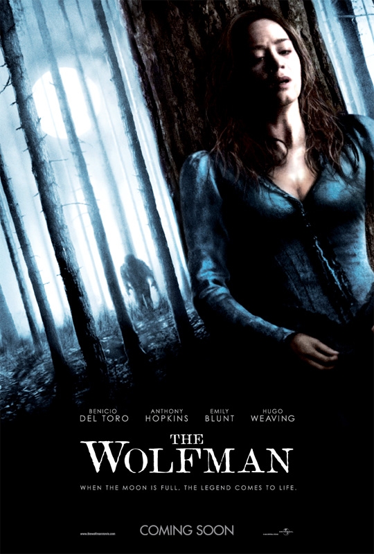 Three New Posters for The Wolfman - HeyUGuys