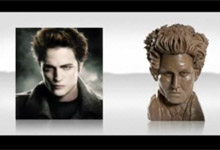 Win a Robert Pattinson Chocolate Bust - HeyUGuys