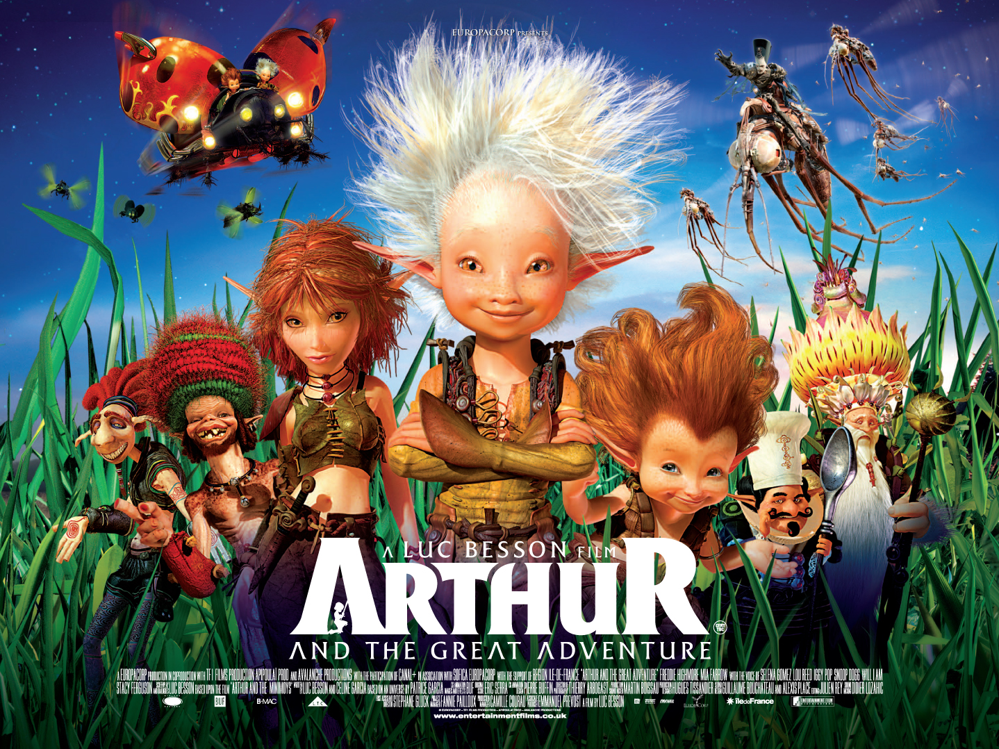 New Poster & Trailer for Luc Besson's Arthur and the Great Adventure ...