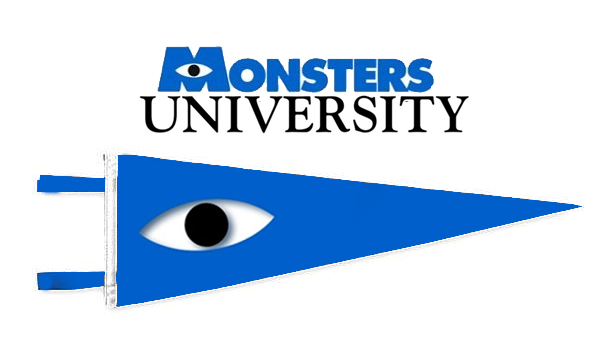 Monsters University School Logo