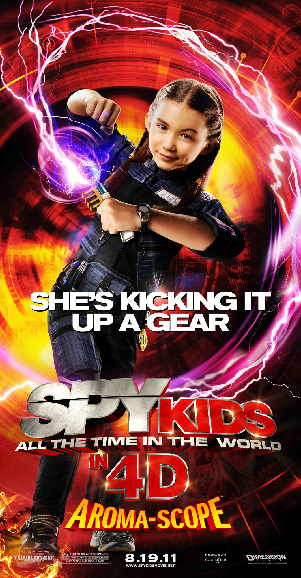 Five New Posters Show off Spy Kids: All the Time in the World 4D ...