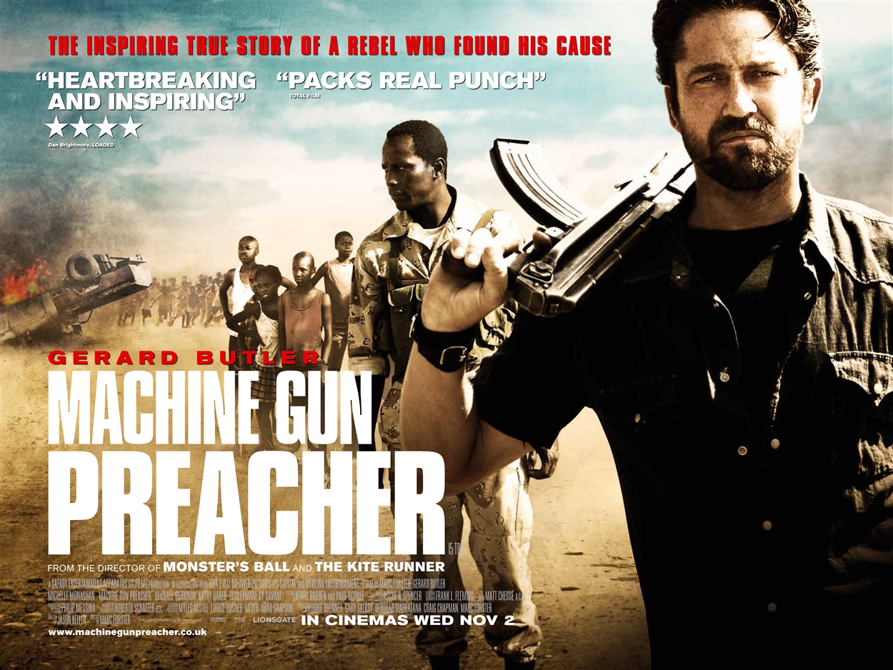 Two Exclusive TV Spots for Machine Gun Preacher - HeyUGuys
