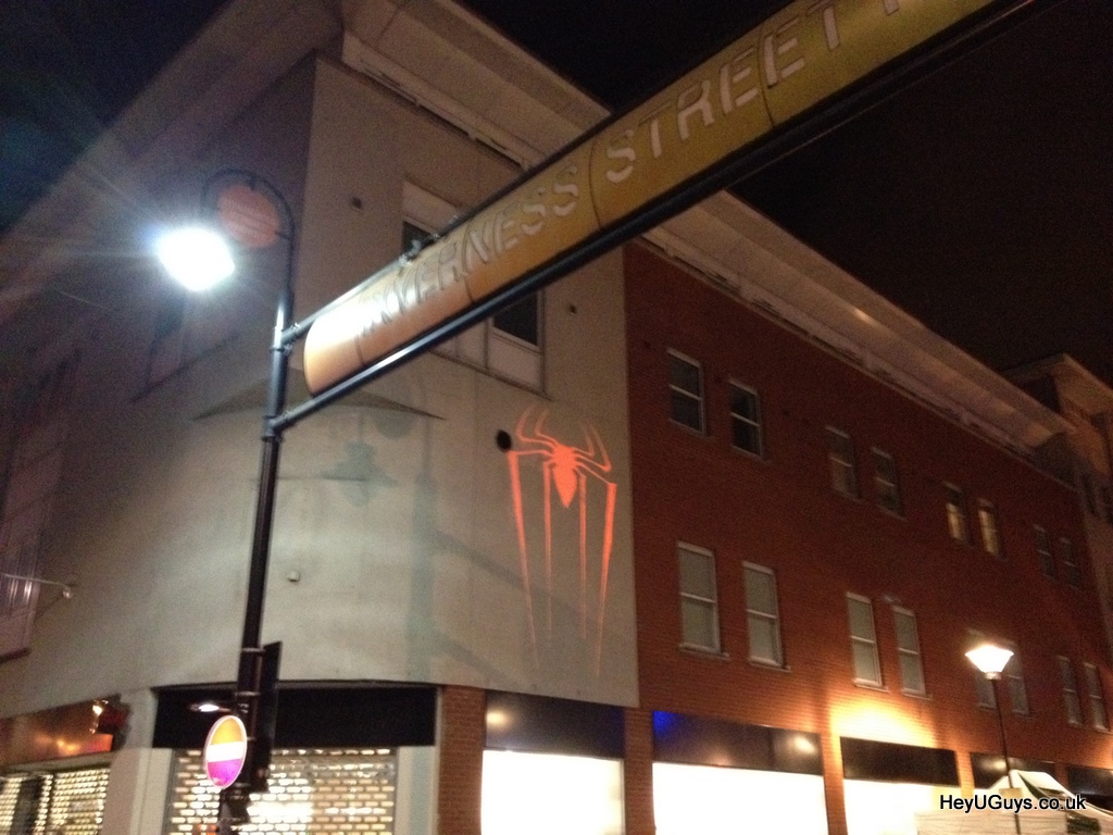 UPDATED: Viral Projection Hits London for The Amazing Spider-Man ...