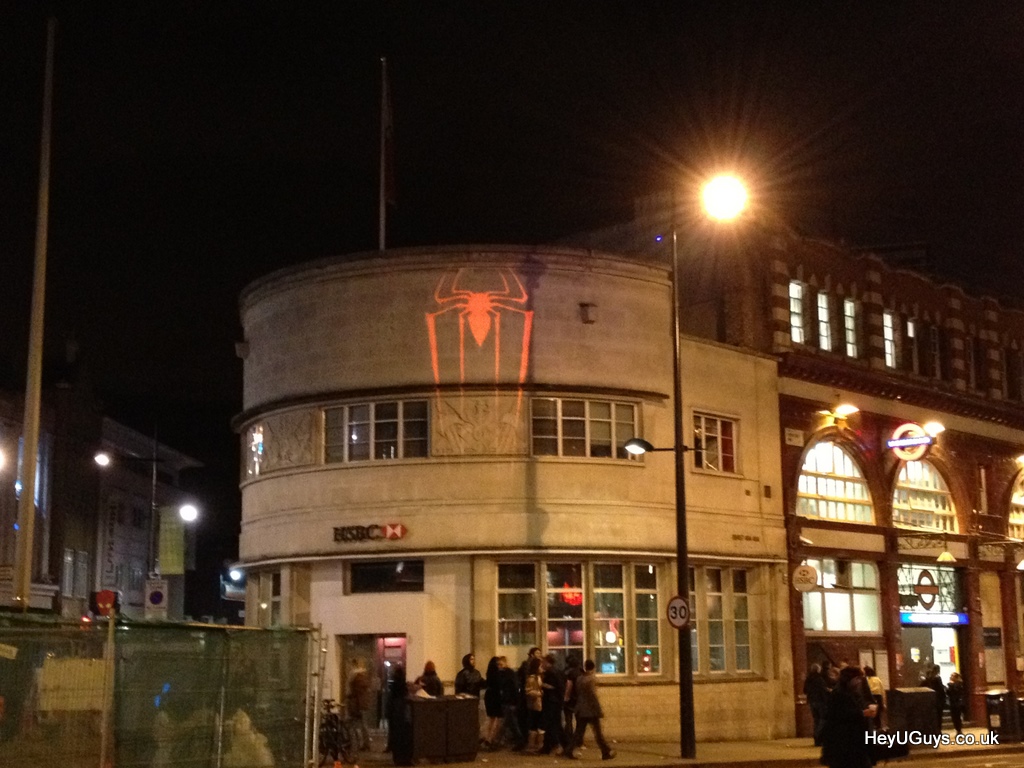 UPDATED: Viral Projection Hits London for The Amazing Spider-Man ...