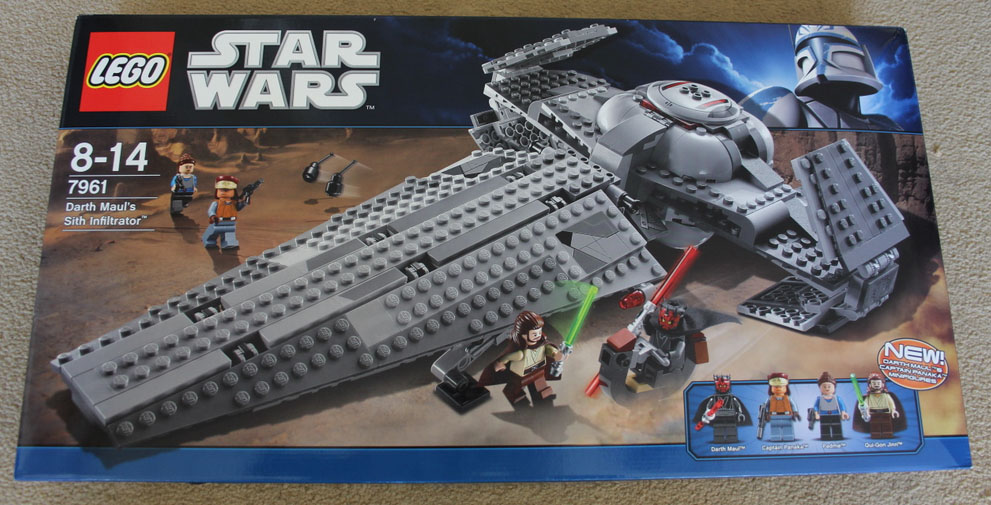 My First LEGO Build in Ten Years - Darth Maul's Sith Infiltrator - HeyUGuys