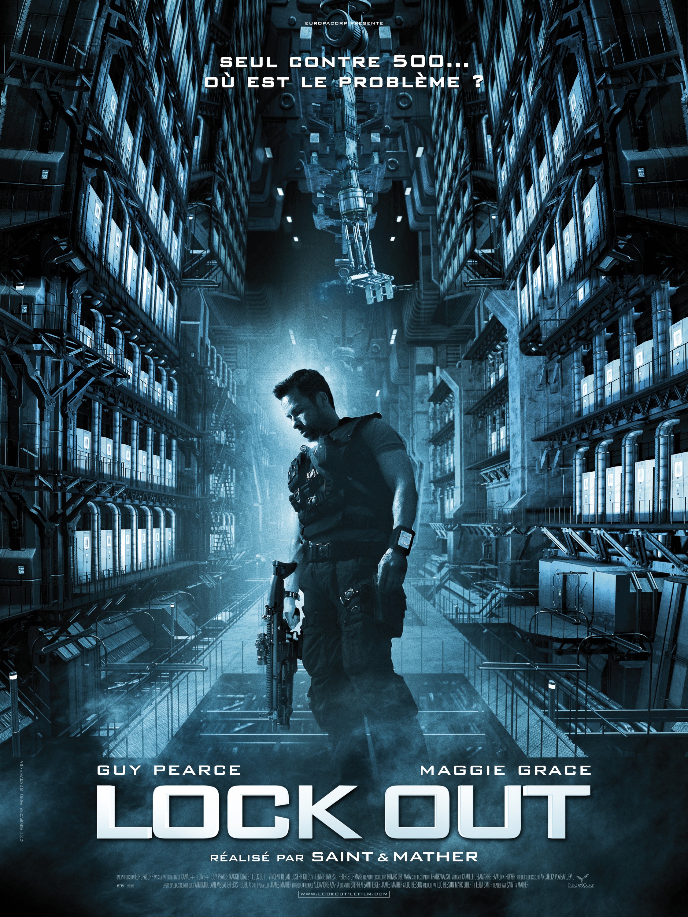 New Images and International Poster for Lockout with Guy Pearce and ...