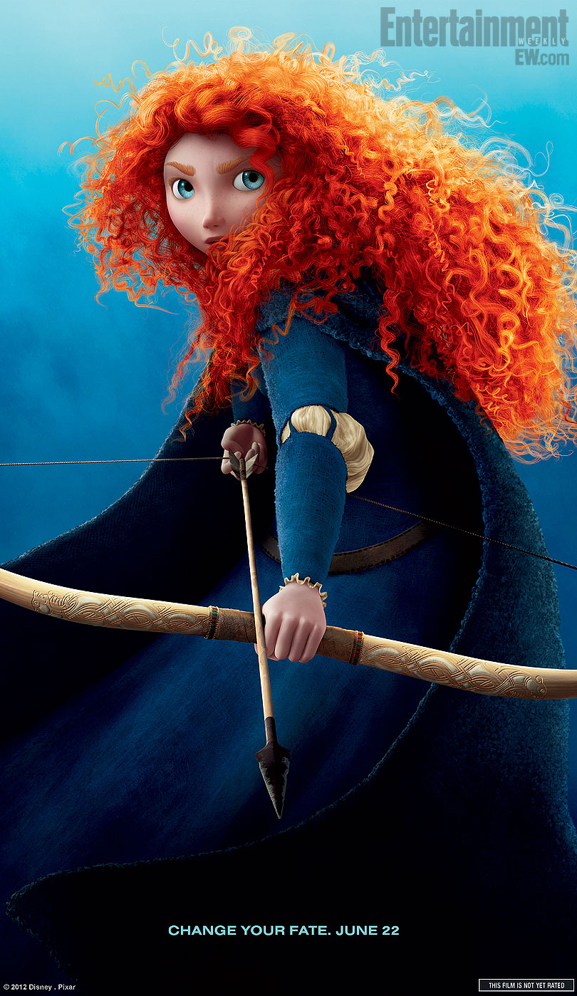 See the Four New Character Posters for Pixar's Brave - HeyUGuys