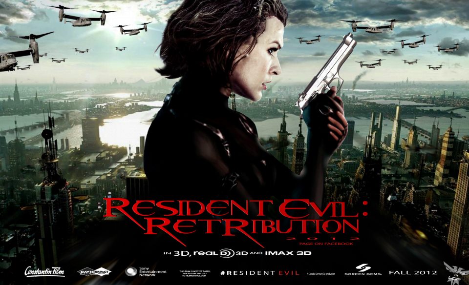 Milla Jovovich Resident Evil Retribution