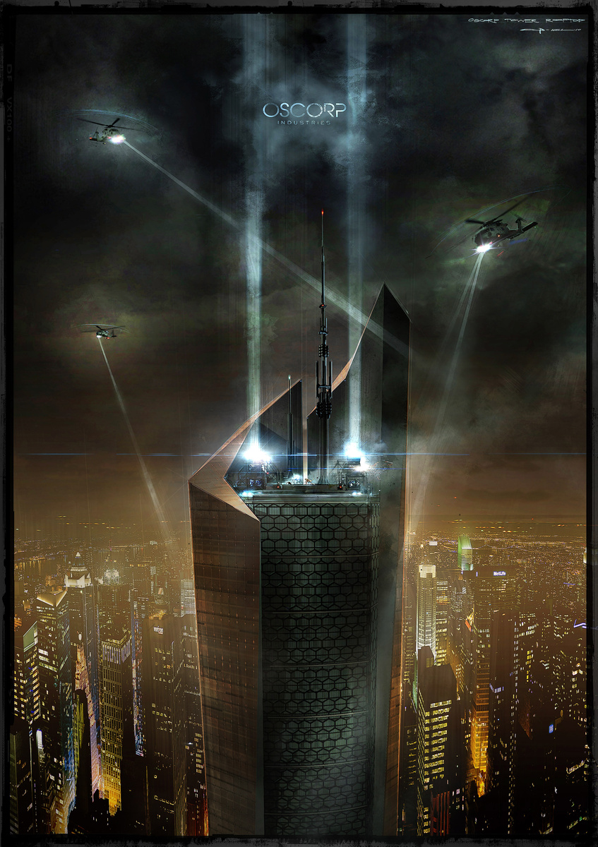 The Amazing Spider-Man – Oscorp Industries Concept Art