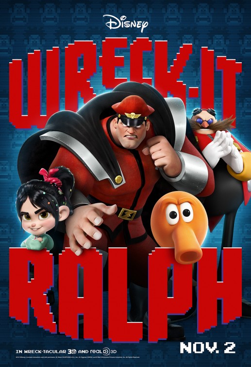 Wreck-It Ralph Character Posters - HeyUGuys