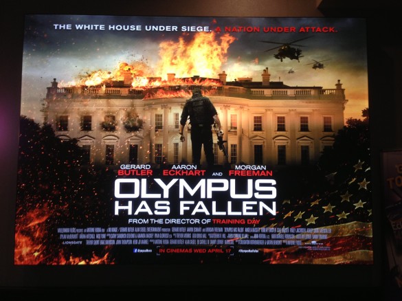 Olympus Has Fallen UK Quad and US Posters