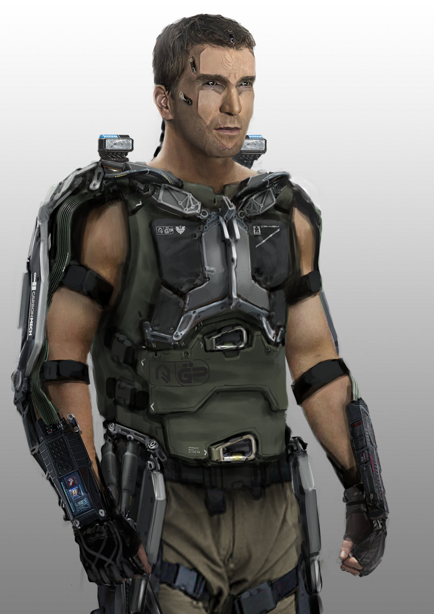 Elysium Extended Trailer and Concept Art