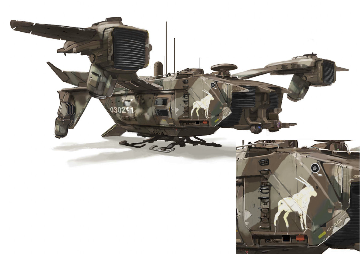 Elysium Concept Art - HeyUGuys