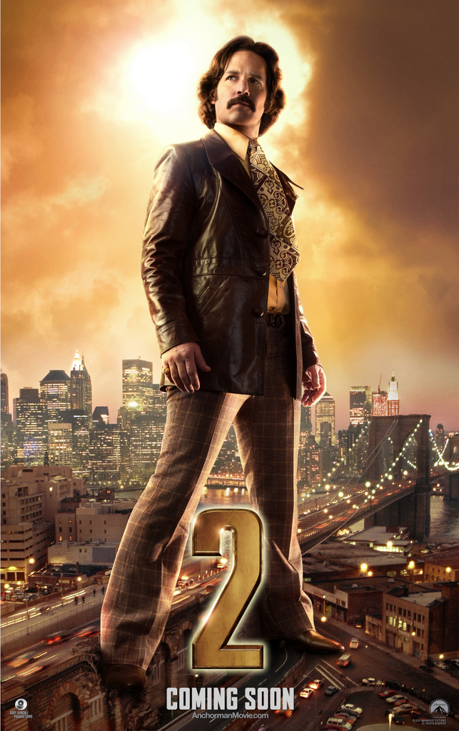 Character Posters for Anchorman 2