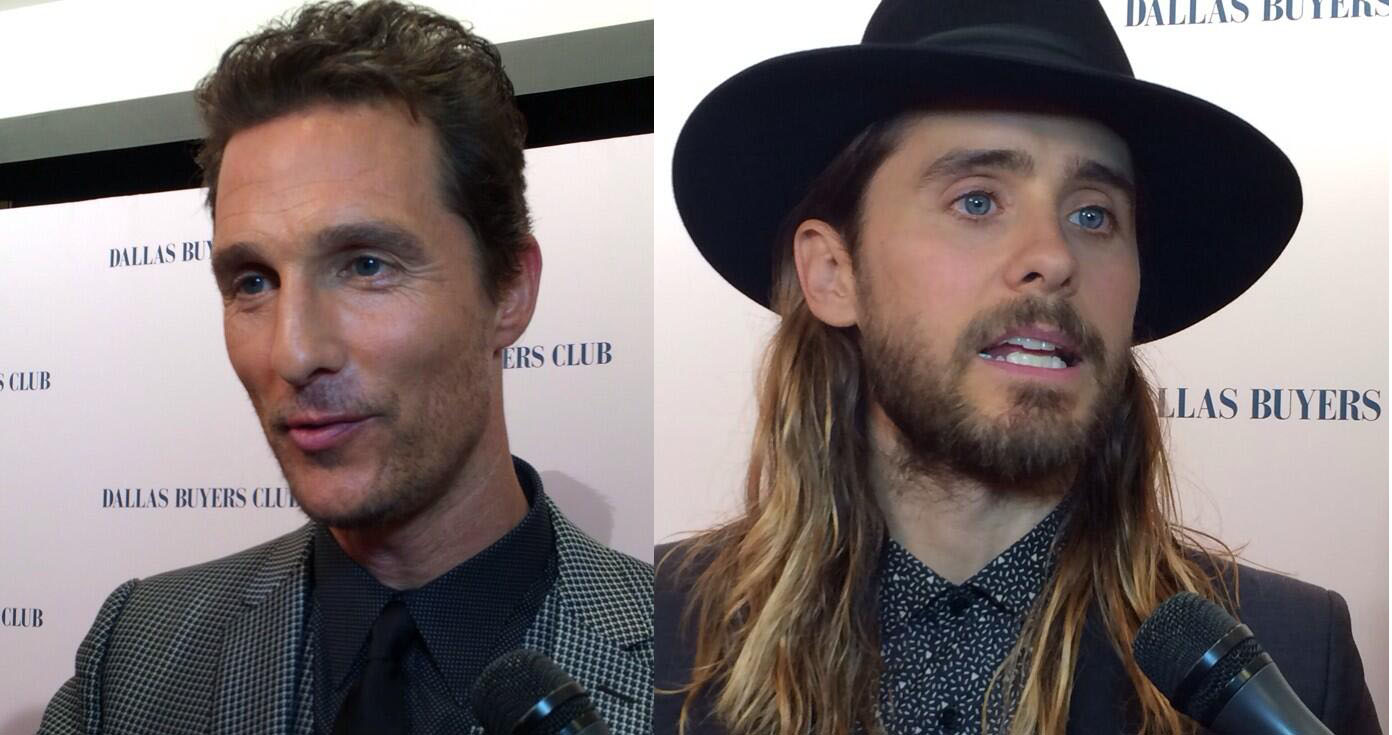 Jared Leto And Matthew Mcconaughey Interview