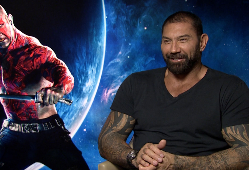 Dave Bautista Interview for Guardians of the Galaxy