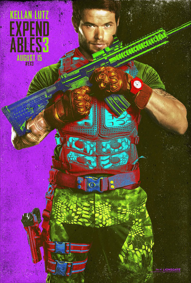 Check Out 17 Colourful Posters for The Expendables 3