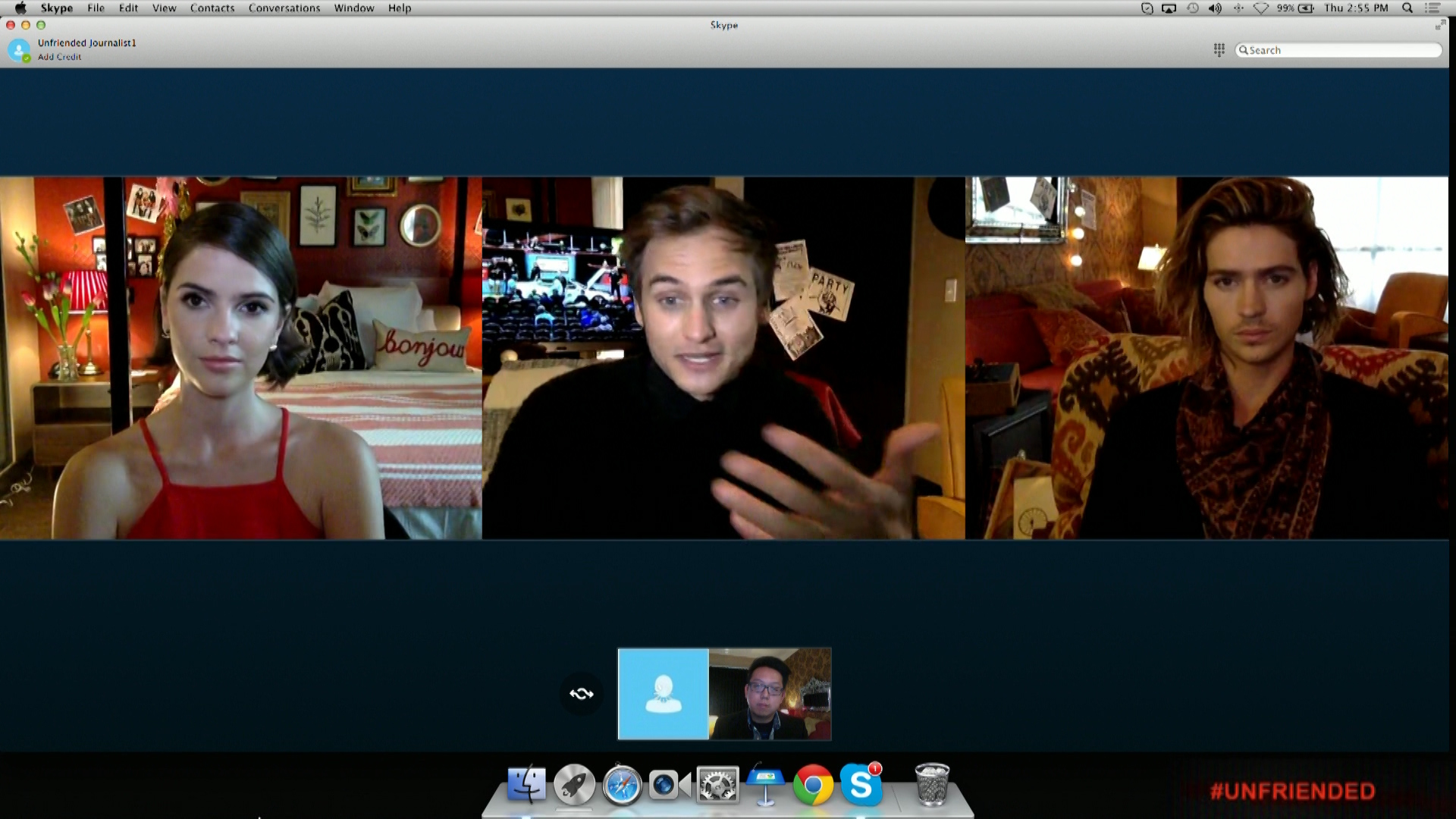 Interview: Shelley Henning, Moses Storm & Will Peltz from Unfriended