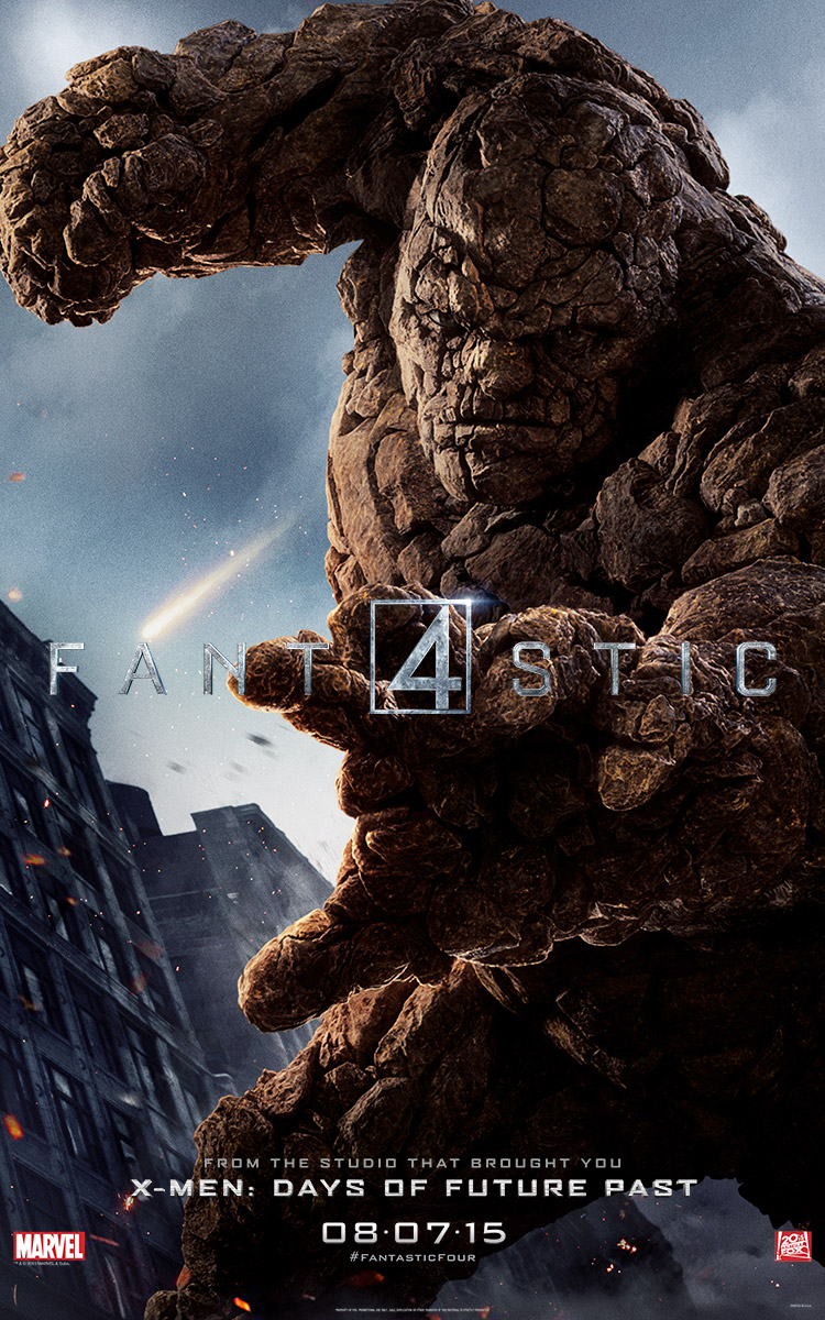 Character Posters for Josh Trank's Fantastic Four Released
