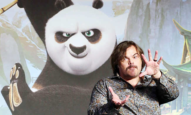 Jack Black J. K. Simmons Kung Fu Panda 3 Inter views