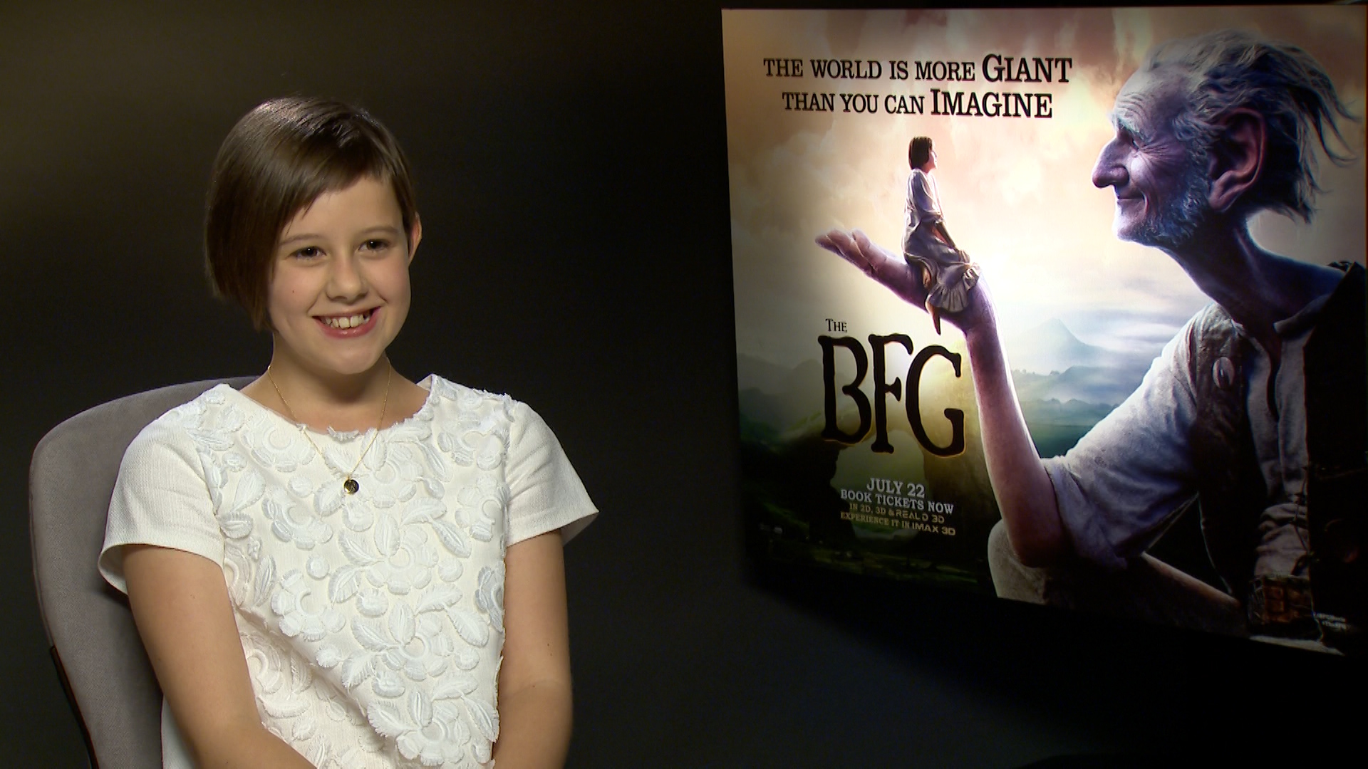 Exclusive: Newcomer Ruby Barnhill on playing Sophie in Steven Spielberg ...