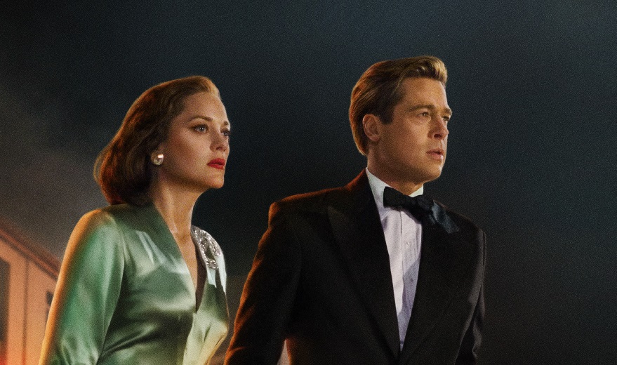 Brad Pitt & Marion Cotillard are dressed to kill in this new poster for ...