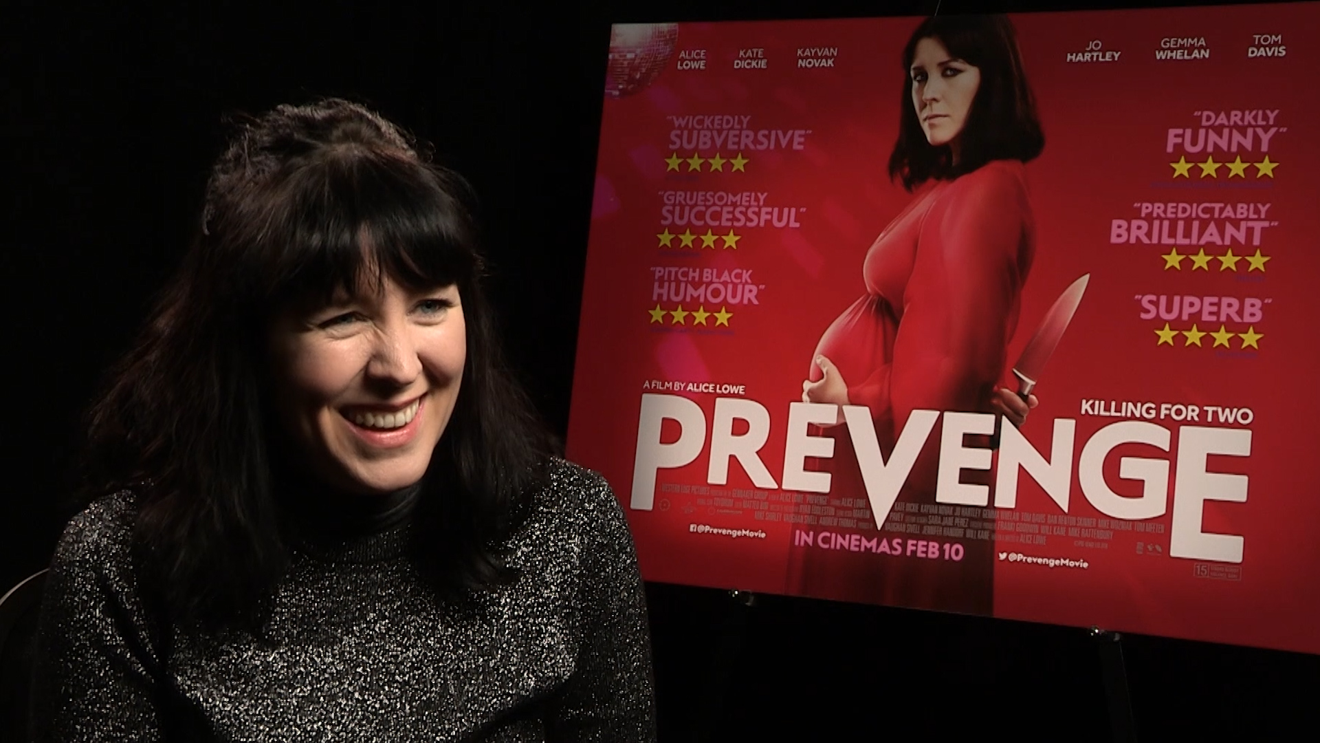Alice Lowe Interview - Prevenge