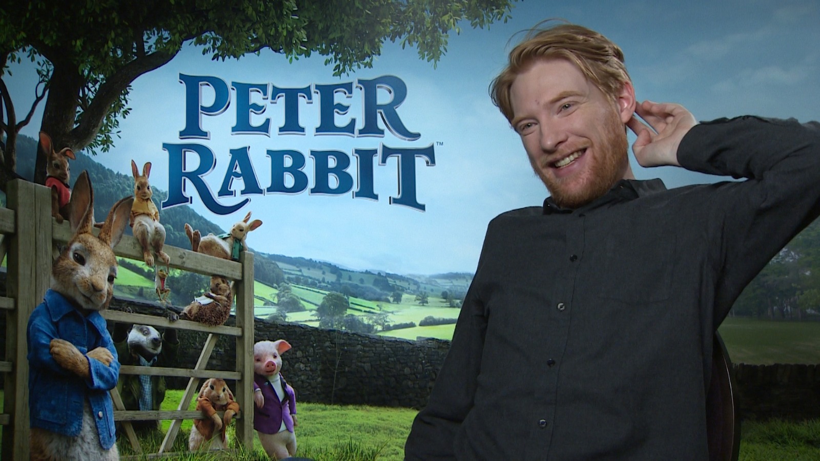 Exclusive: Domhnall Gleeson on his role in Peter Rabbit