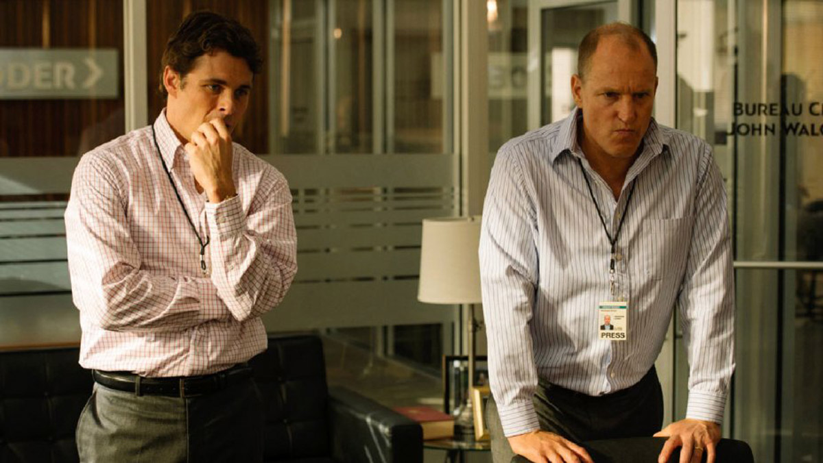 Woody Harrelson and James Marsden cut through the fake news in trailer ...