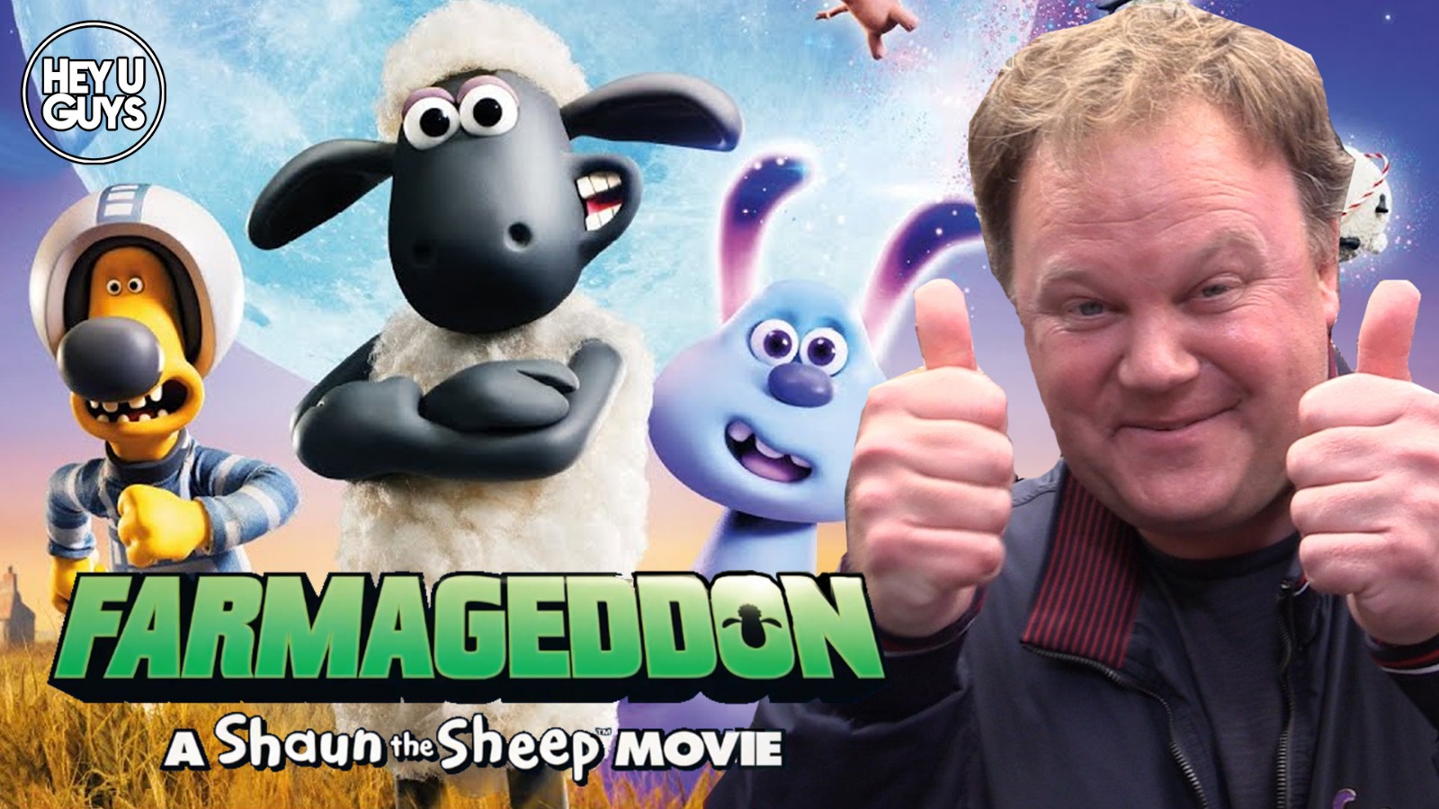 Shaun the Sheep: Farmaggedon Premiere Interviews: Joe Sugg, Justin ...