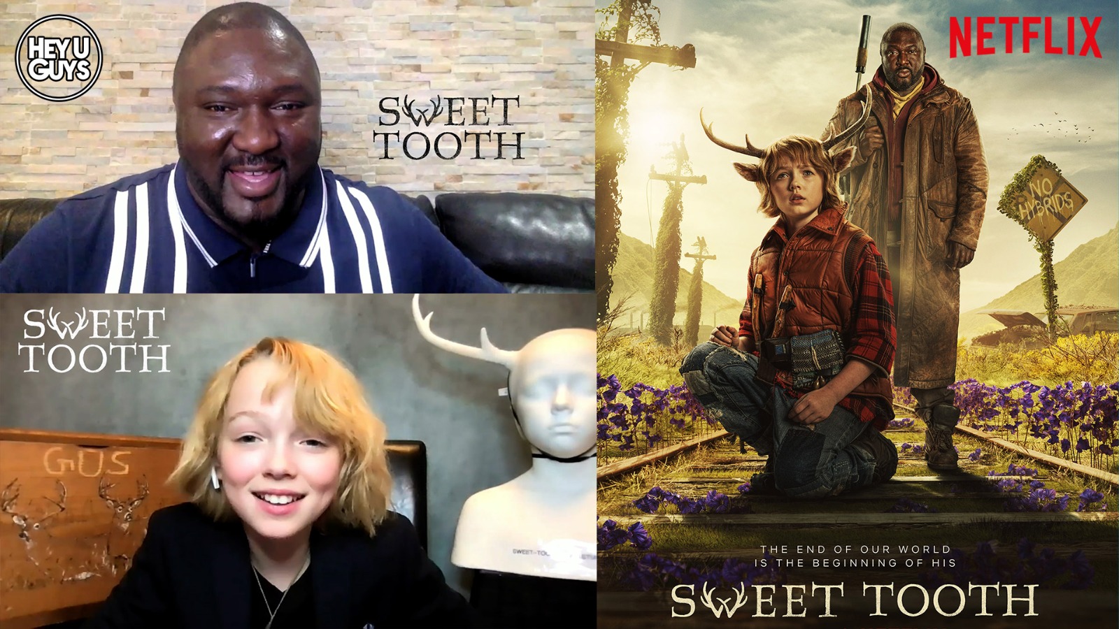 Sweet Tooth - Christian Convery, Nonso Anozie, Stefania LaVie Owen ...