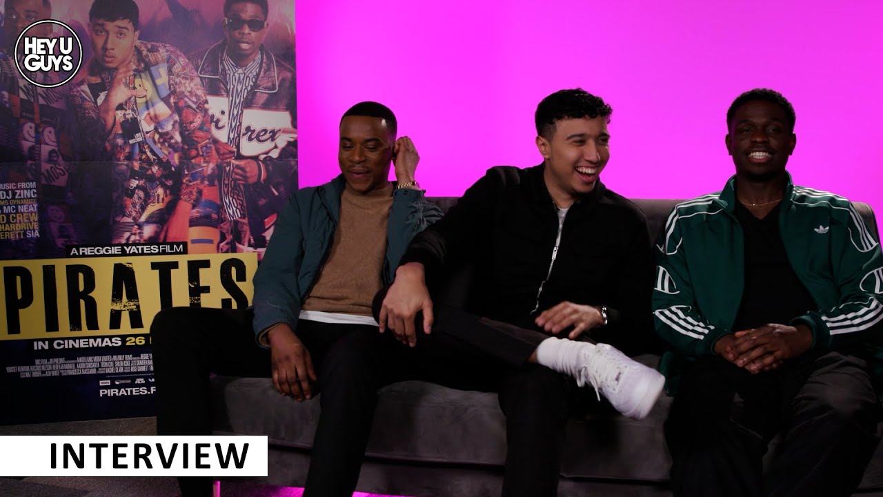 Reggie Yates, Jordan Peters, Elliot Edusah & Reda Elazouar on Pirates ...