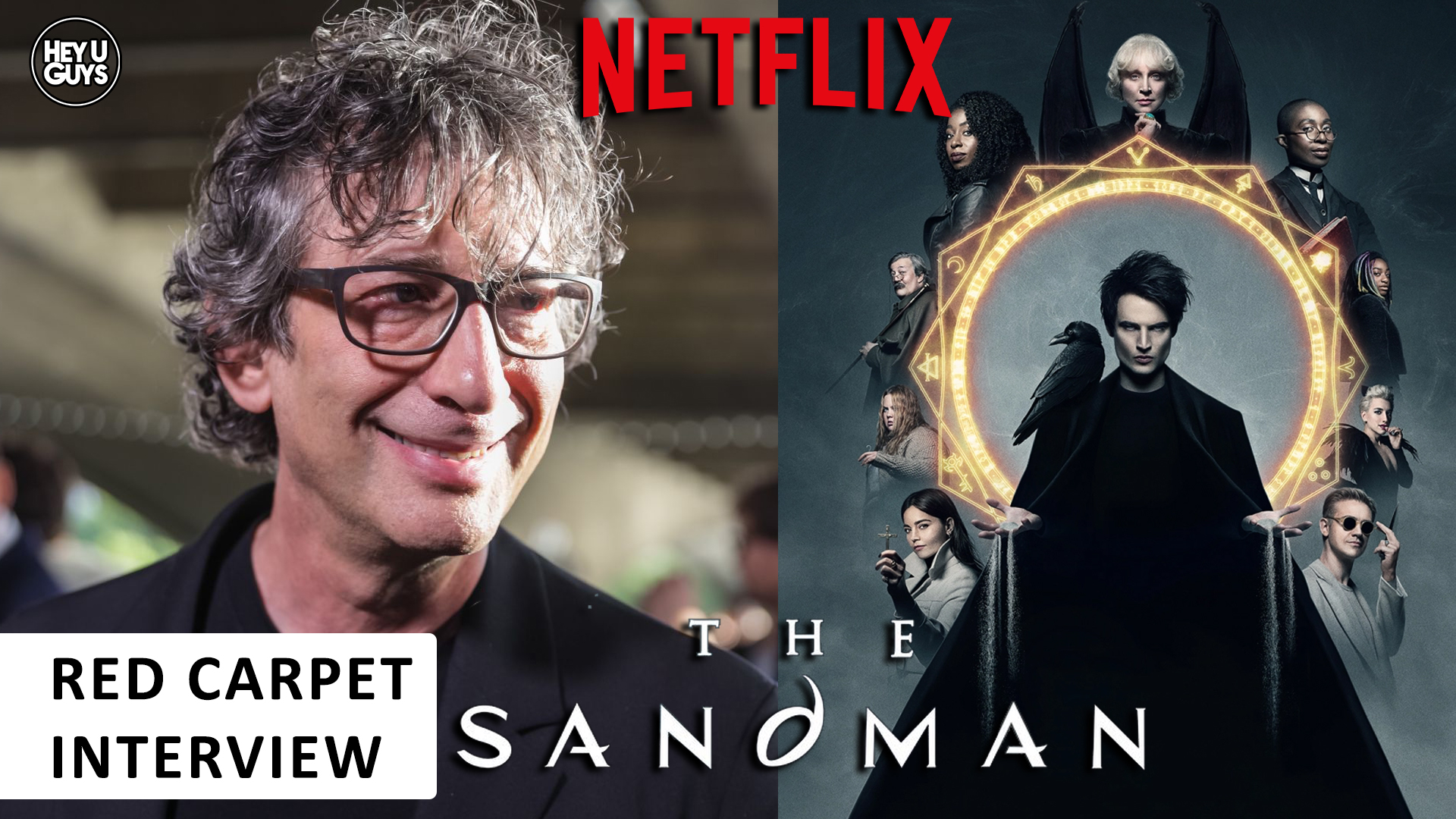 The Sandman UK Premiere Interviews: Neil Gaiman & his cast on the magic ...