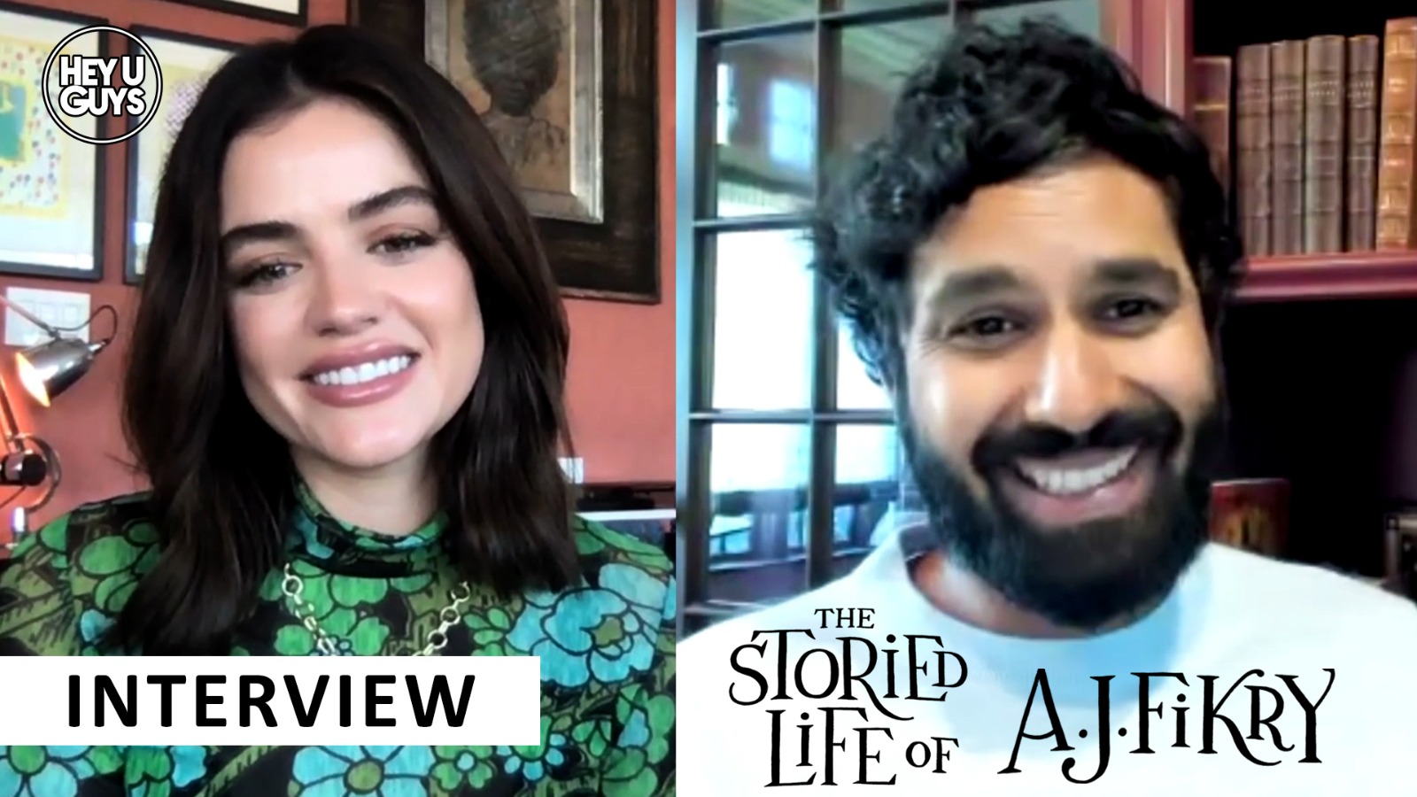 Kunal Nayyar and Lucy Hale on the touching, uplifting The Storied Life ...