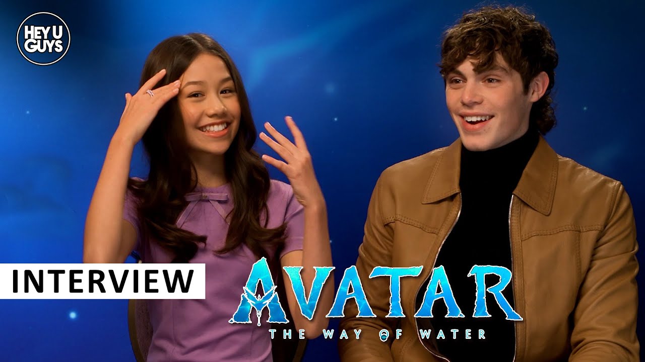 Avatar The Way of Water Interviews - Jack Champion & Trinity Jo-Li Bliss, Stephen Lang & more ...