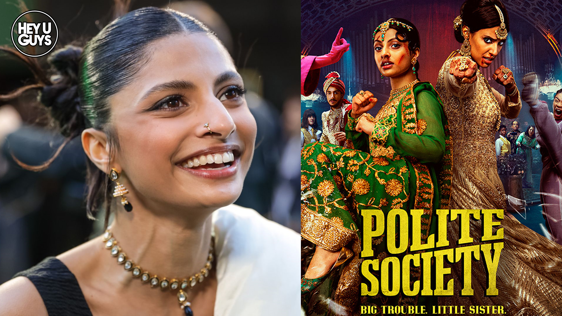 Polite Society Premiere Interviews: Priya Kansara, Nimra Bucha, Jeff ...