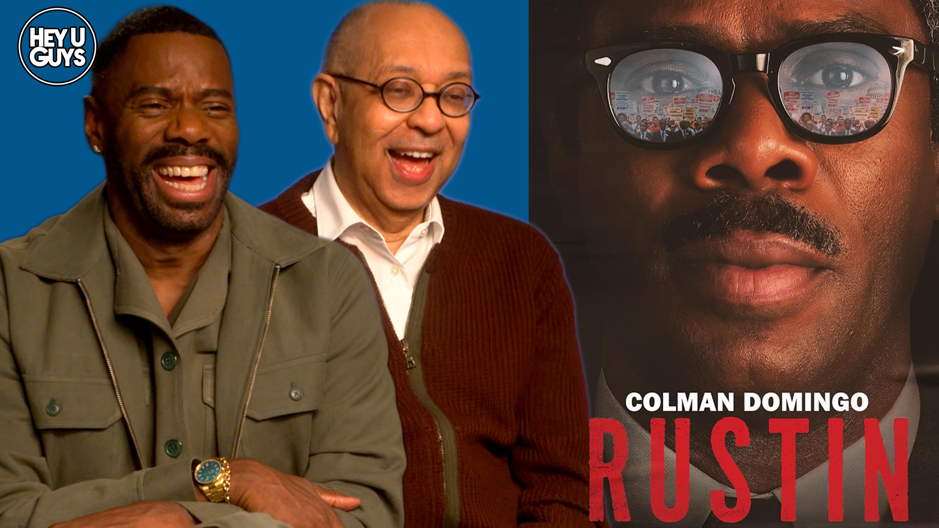 Colman Dolmingo & George C. Wolfe on Rustin, the man who helped changed ...