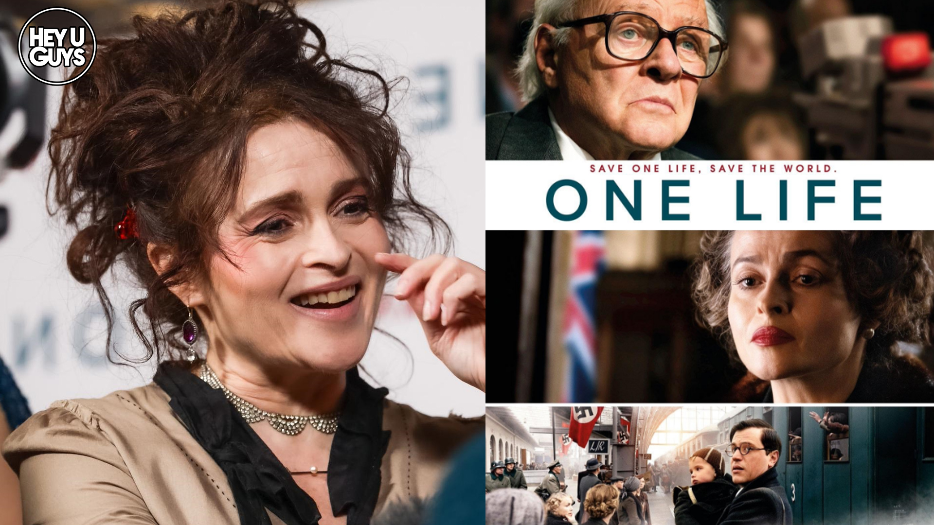 One Life Premiere Interviews: Helena Bonham Carter, Romola Garai, James Hawes & more - HeyUGuys