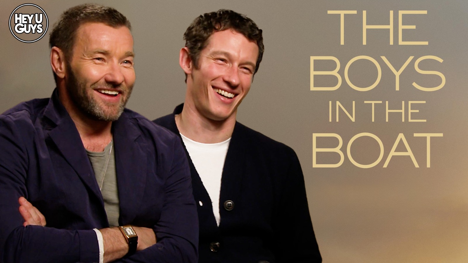 The Boys in the Boat Interview - Callum Turner & Joel Edgerton on the ...