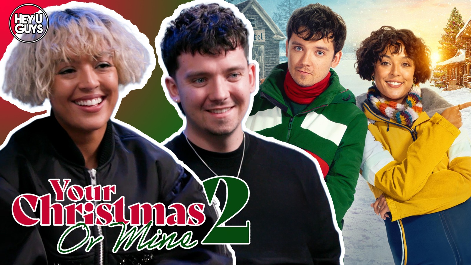 Asa Butterfield & Cora Kirk on Your Christmas or Mine 2