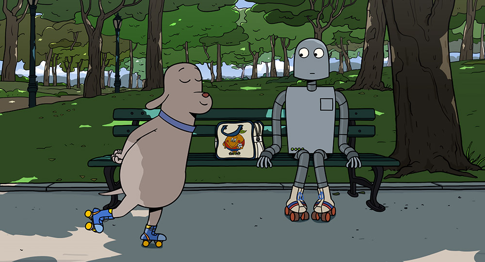 A dog and a robot become the best of friends in a trailer for 'Robot ...