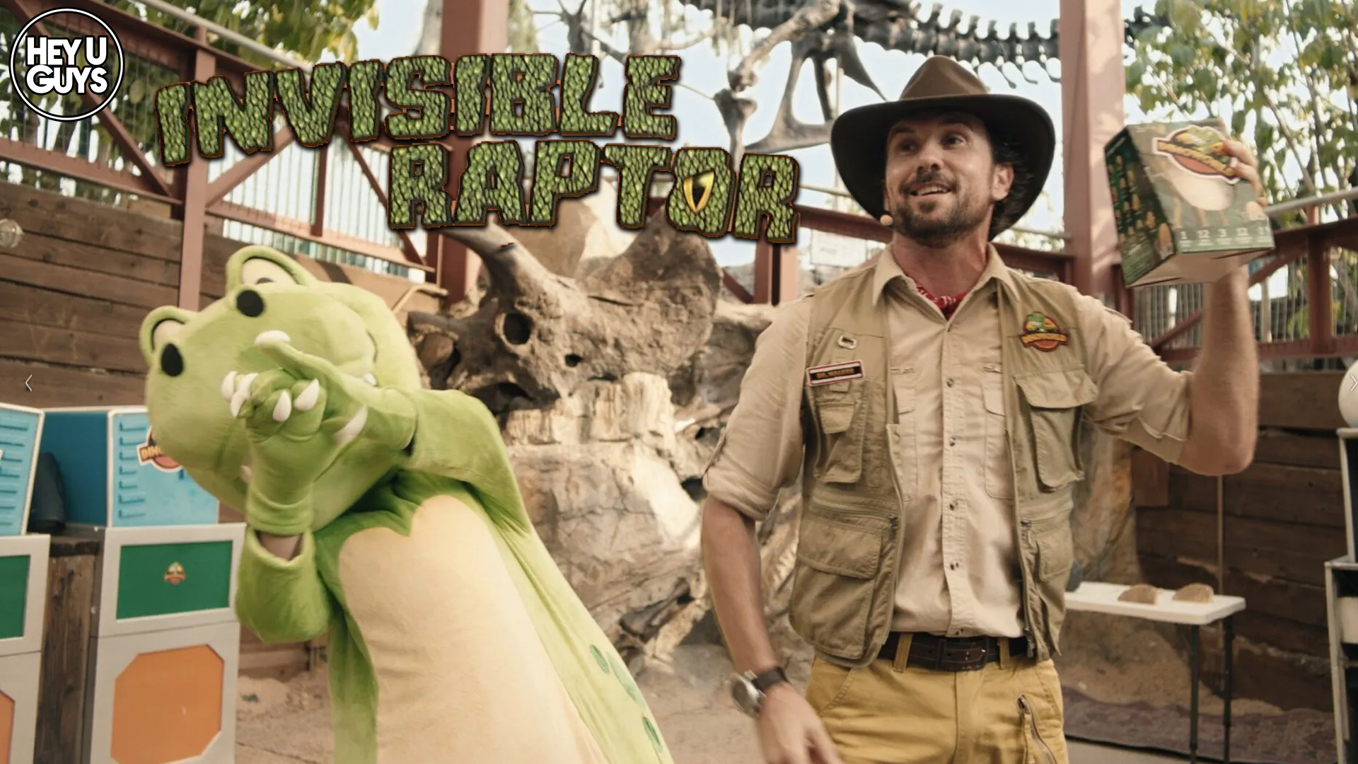 Mike Capes & David Shackelford on comedy horror The Invisible Raptor, becoming Lords and ...