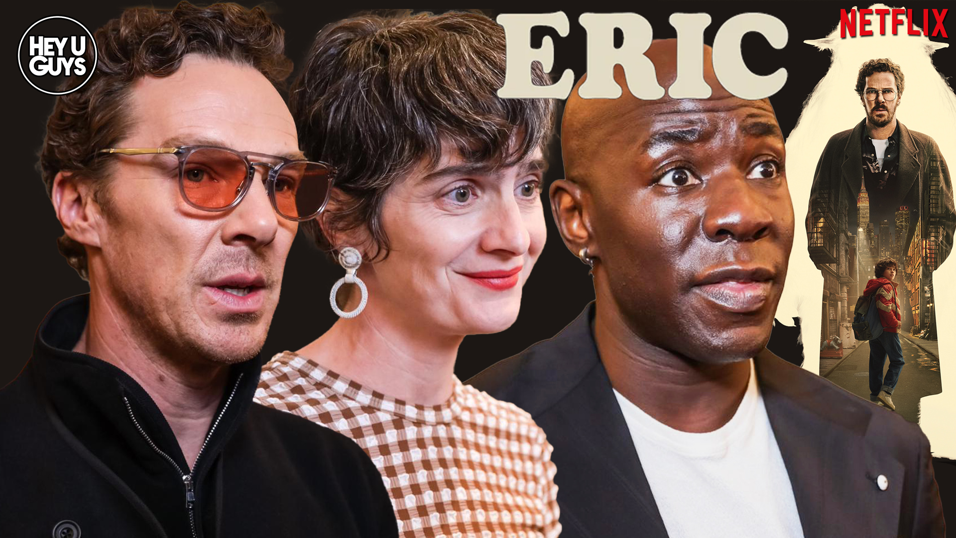 Eric Premiere Interviews: Benedict Cumberbatch, Gaby Hoffmann, Abi ...