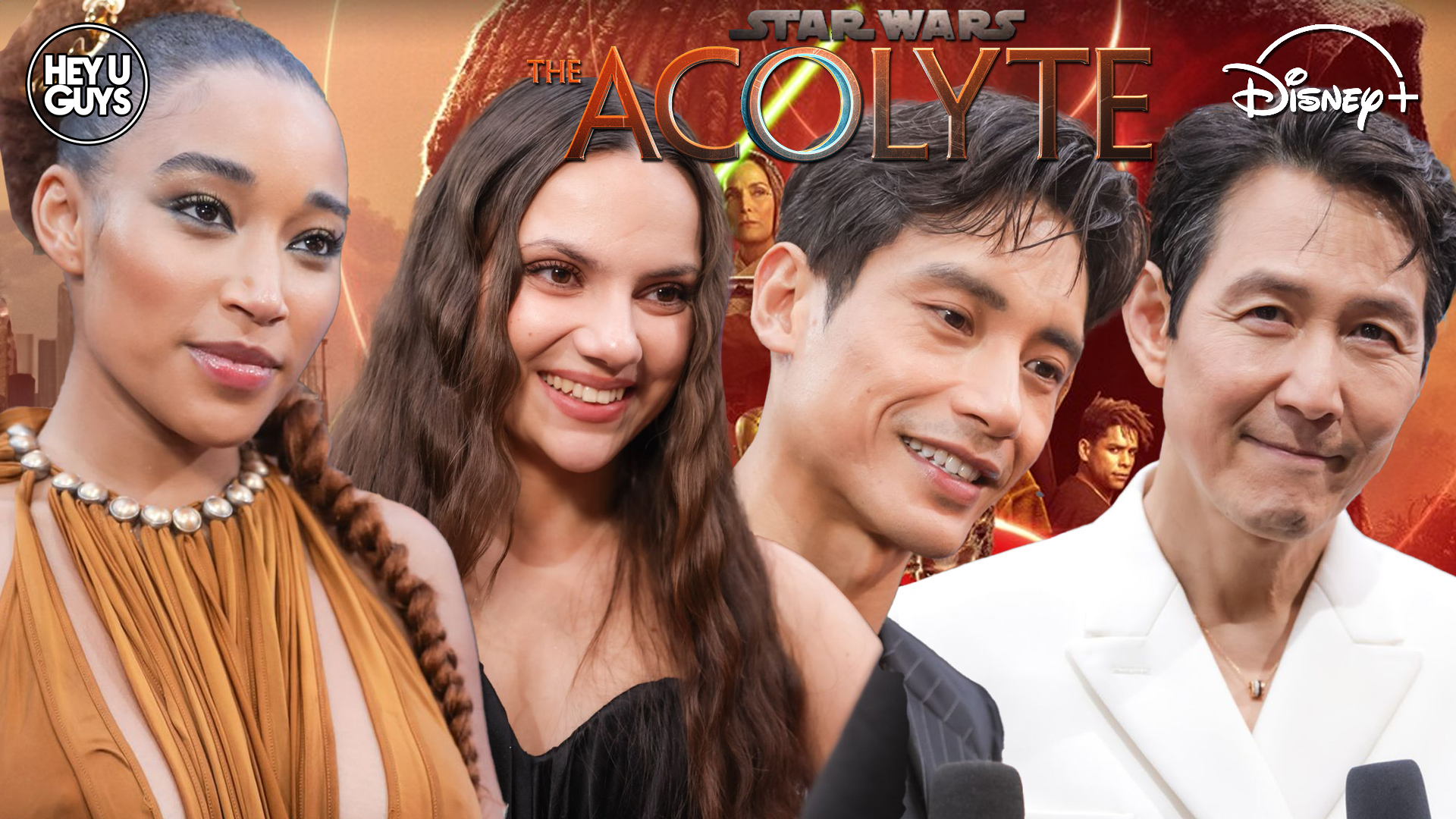 Star Wars: The Acolyte Premiere Interviews: Amandla Stenberg, Lee Jung ...