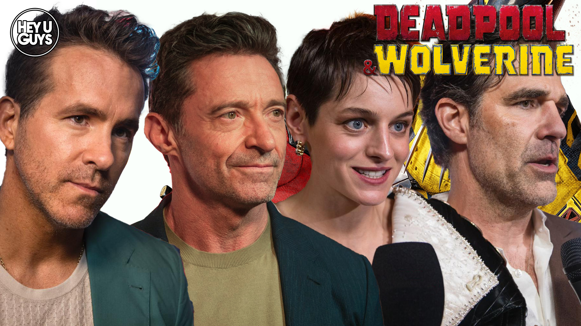 Deadpool & Wolverine UK Premiere Interviews: Ryan Reynolds & Hugh ...