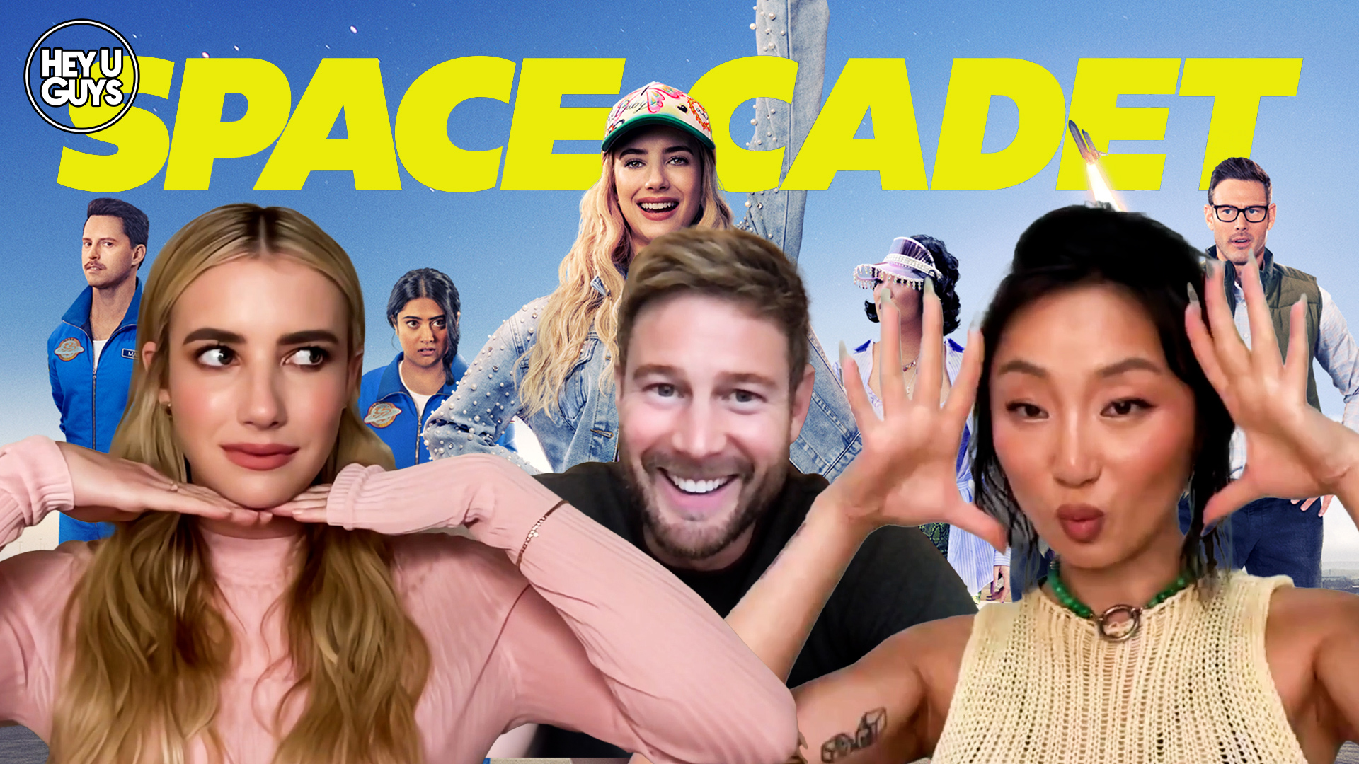 Emma Roberts, Tom Hopper & Poppy Liu on the great beyond, scrapbooking ...