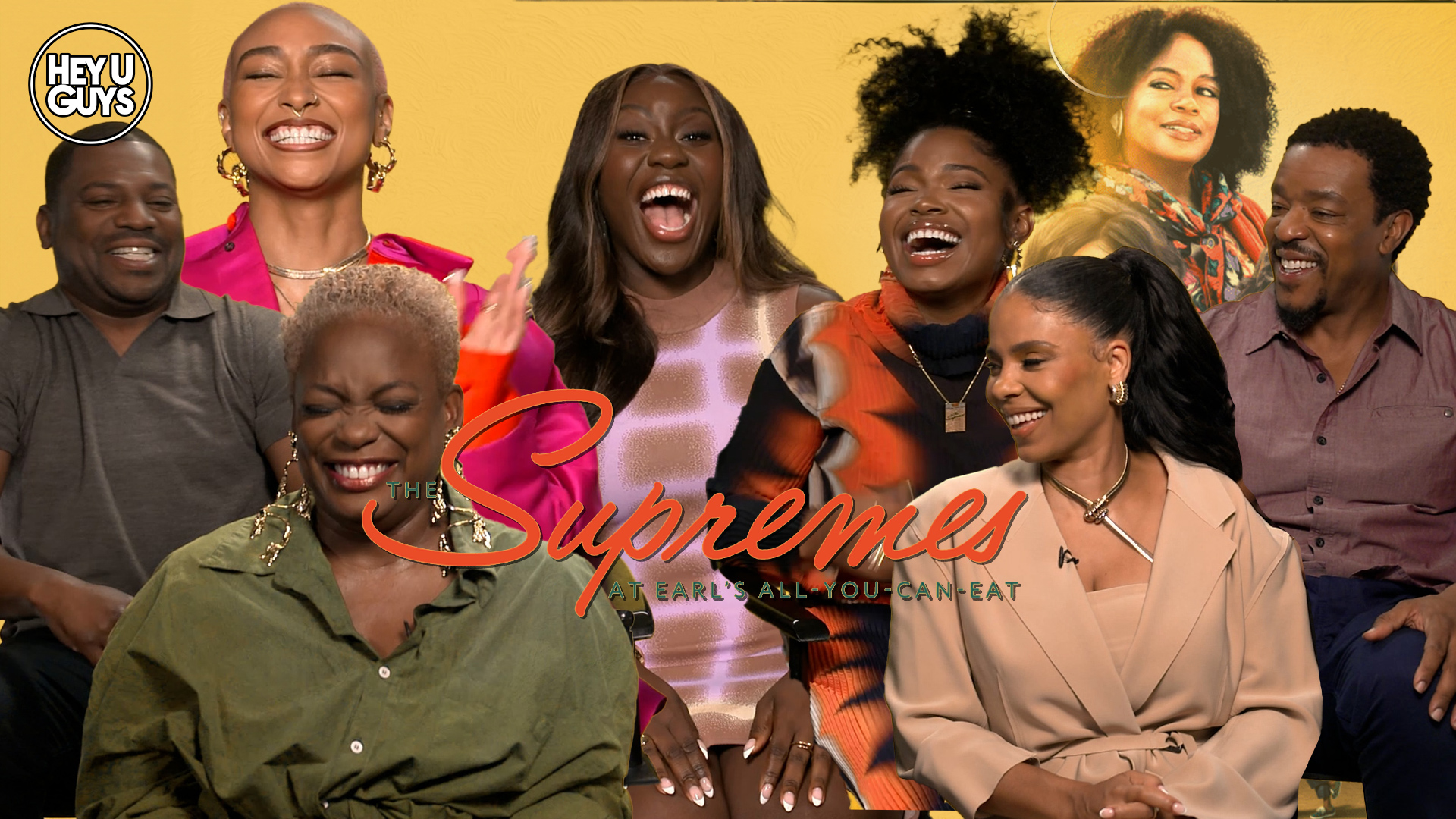 The cast of The Supremes at Earl's All-You-Can-Eat on culture, female ...