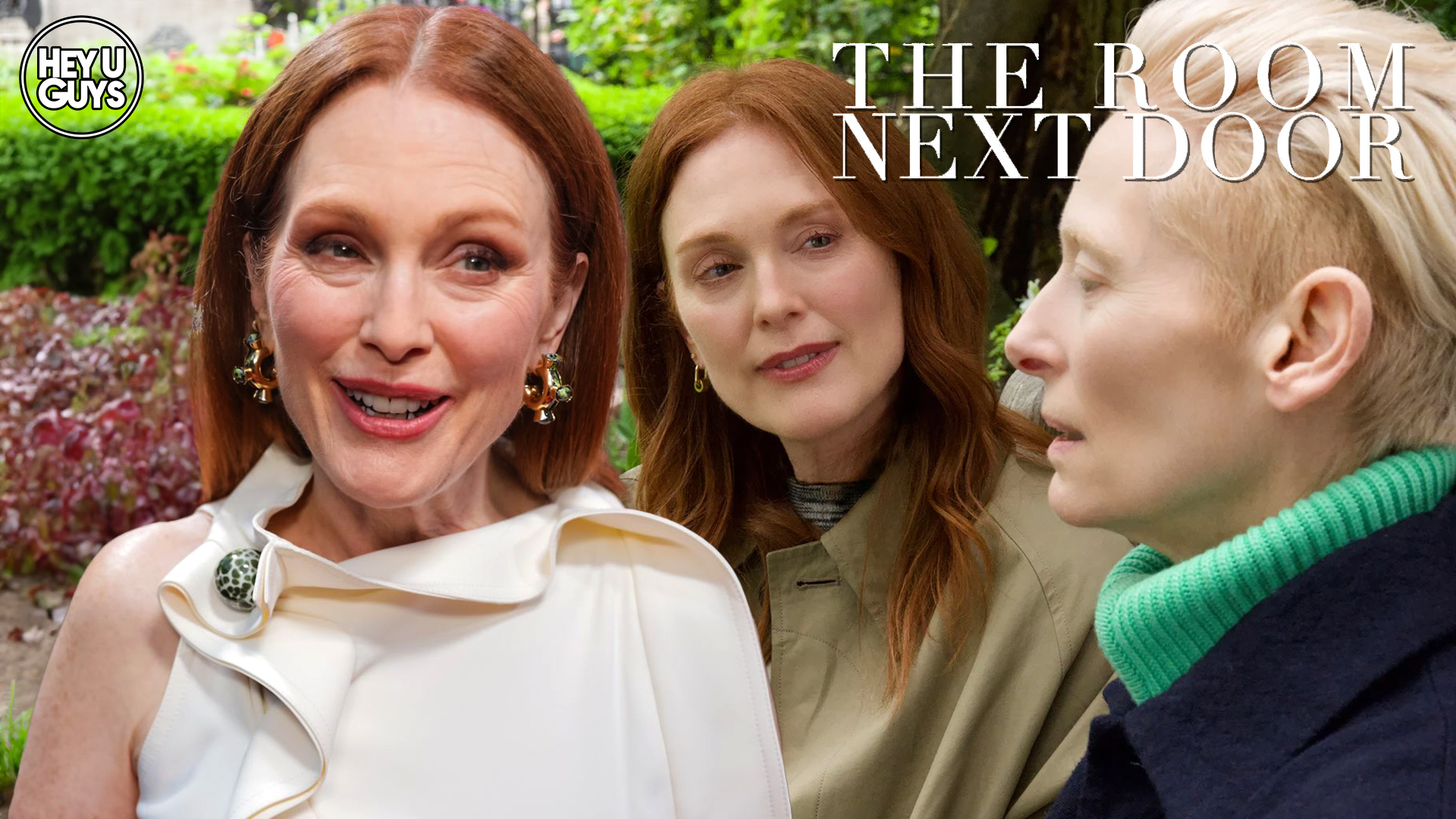 The Room Next Door LFF Premiere Interview: Julianne Moore on her remarkable work with Tilda ...