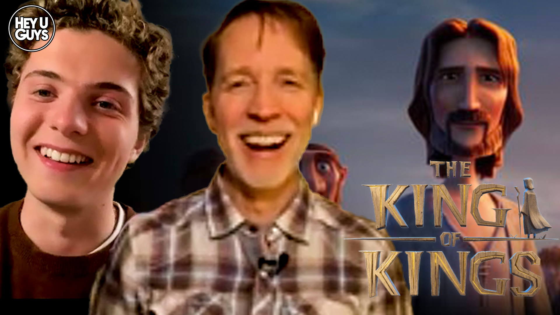 Jojo Rabbit star Roman Griffin Davis & voice actor James Arnold Taylor ...